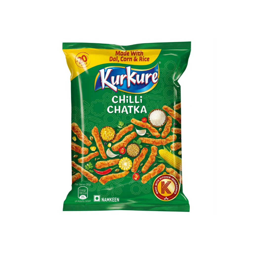 Kurkure Chilli Chataka 150gms. - De Indian Mart